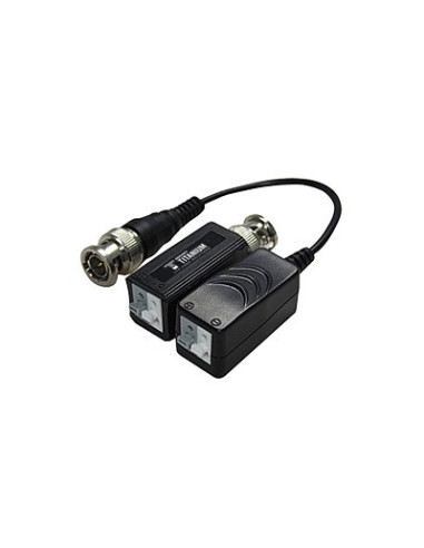 Kit de Transceptores (Baluns) con Terminal PUSH SUPERIOR, Resolución 4K , Cable flexible COAXIAL ...