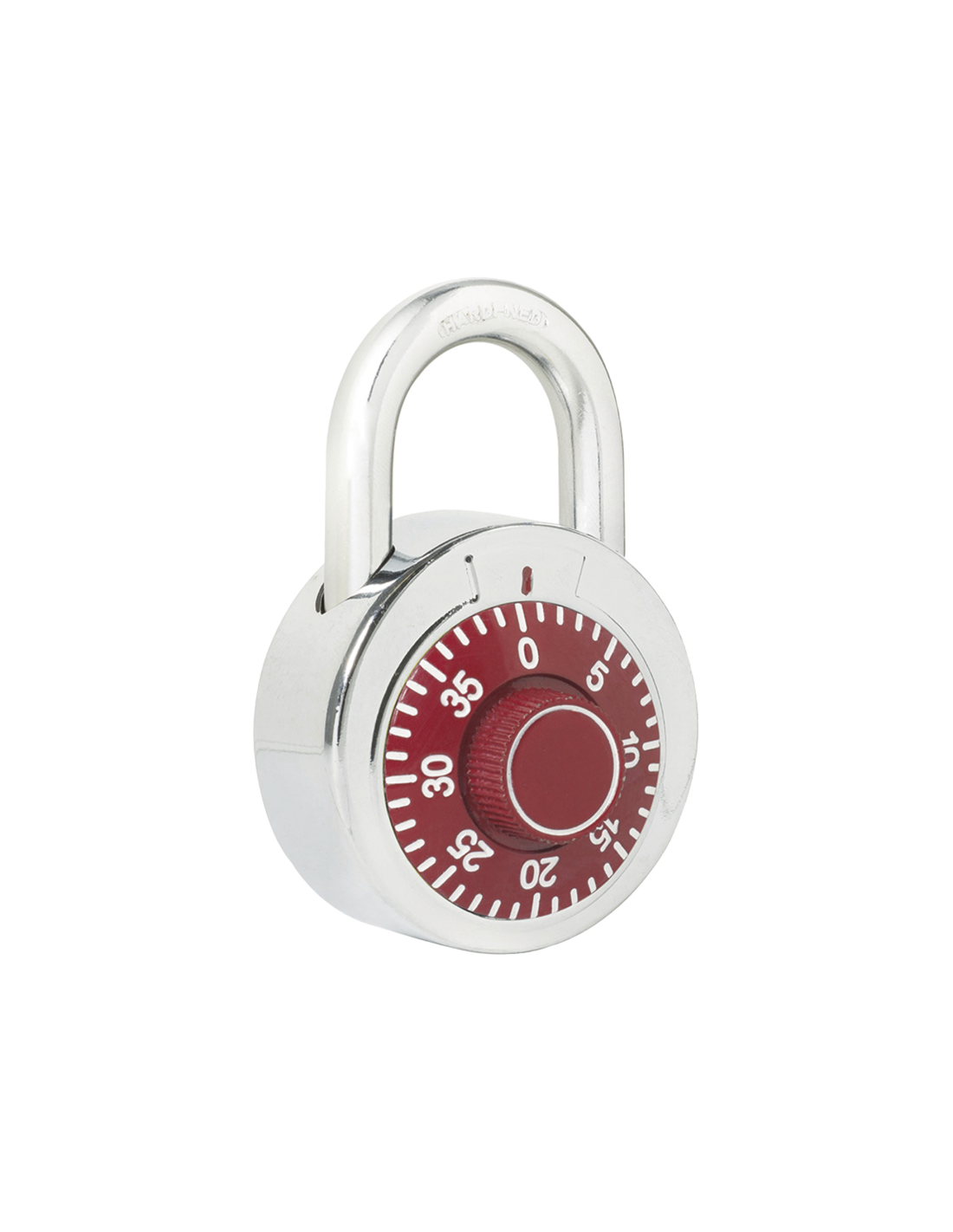 Candado de Combinación / Medida 50 mm/ Nivel de Seguridad 3 / Combinación de Disco / Color Rojo.