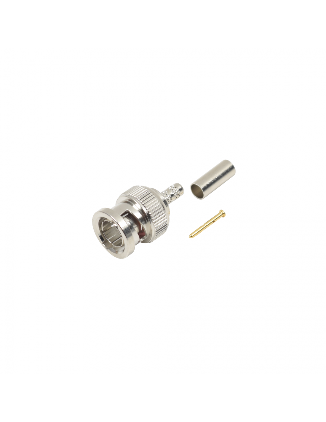 Conector BNC Macho para Mini Coaxial 1164A, 8212 (Video Vigilancia).