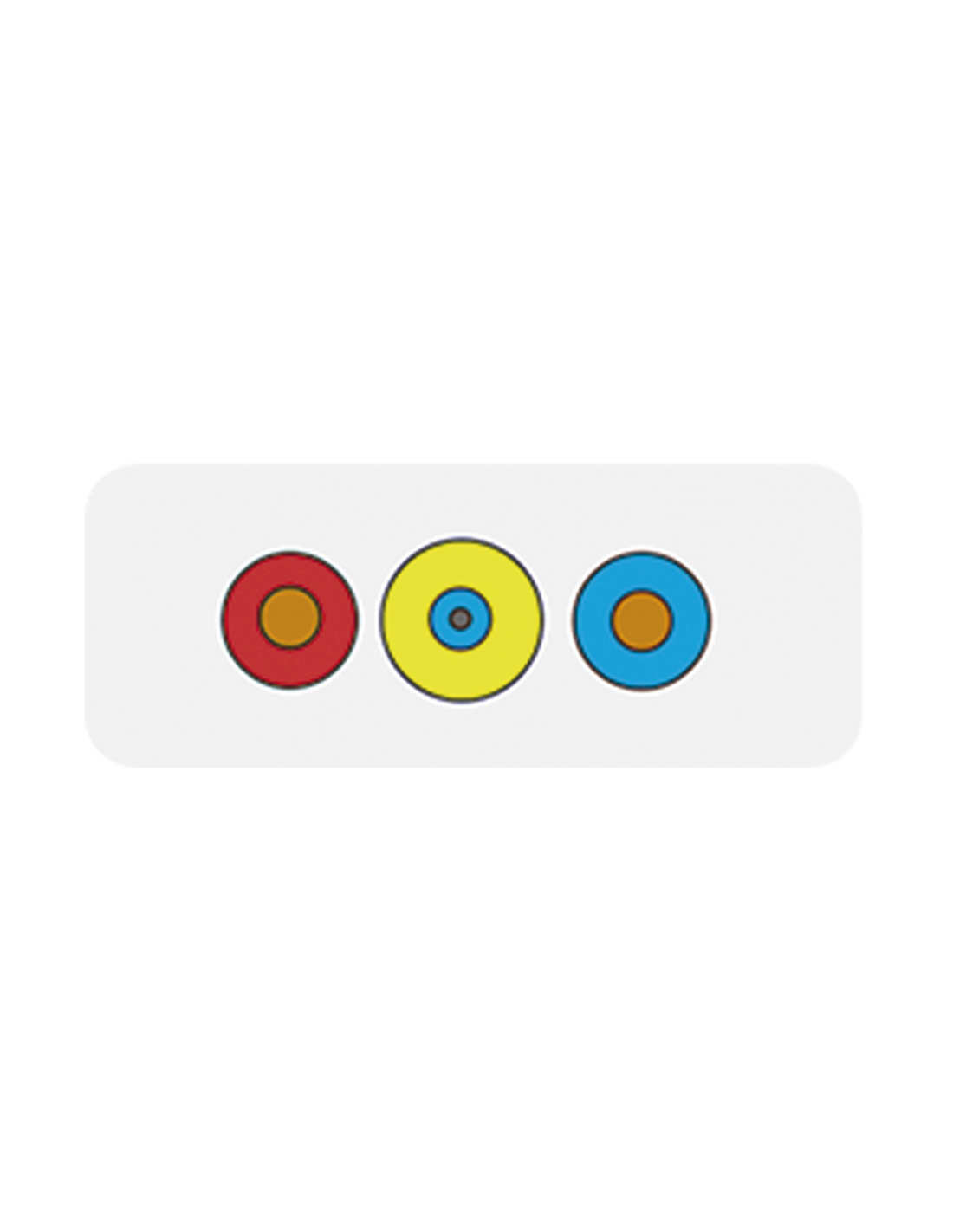 Terminal Doble Ojillo para Cable 6 AWG, Orificio 1/4, Distancia de 16mm ...